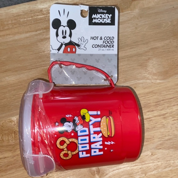 Disney | Kitchen | Disney Mickey Mouse Hot And Cold Food Container ...